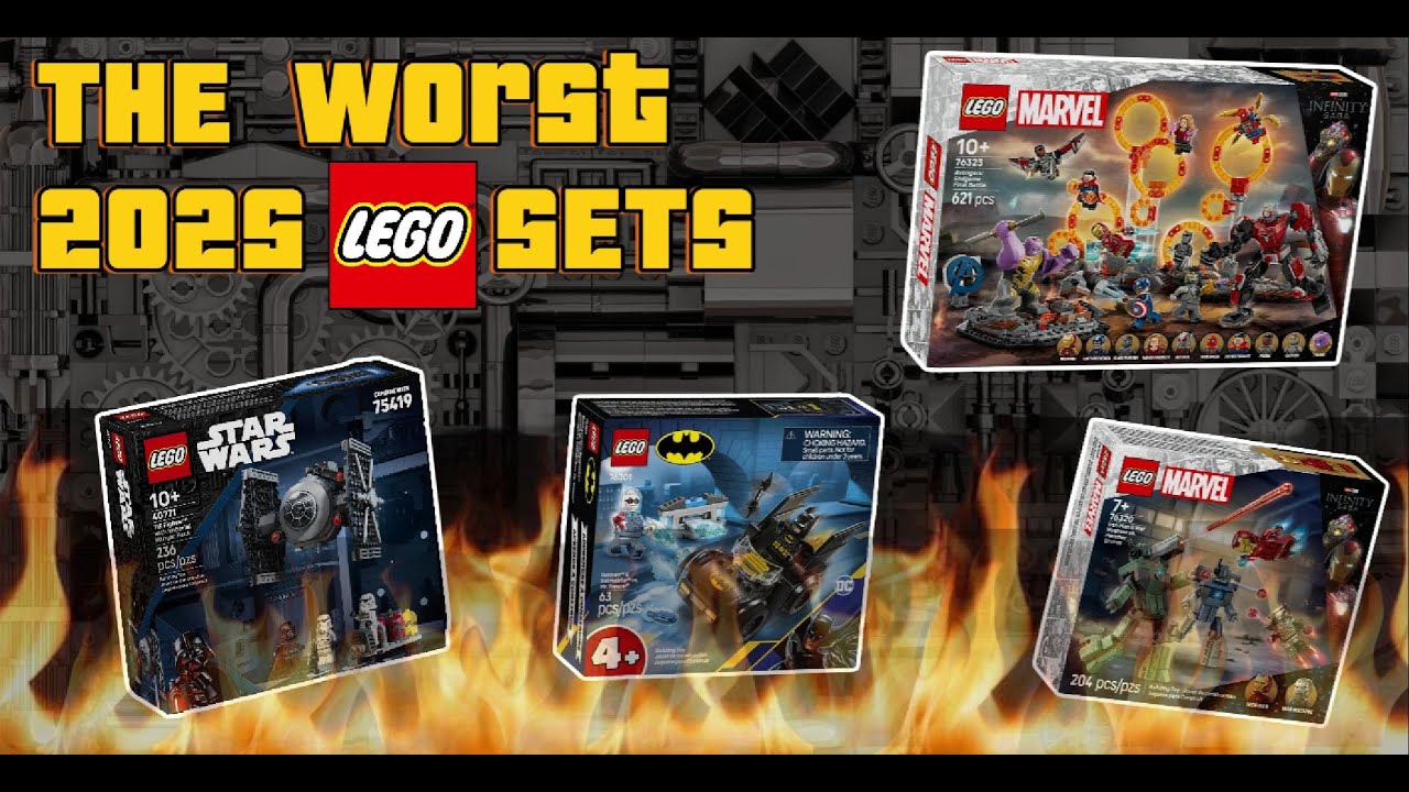 The Worst LEGO Sets of 2025! - YouTube