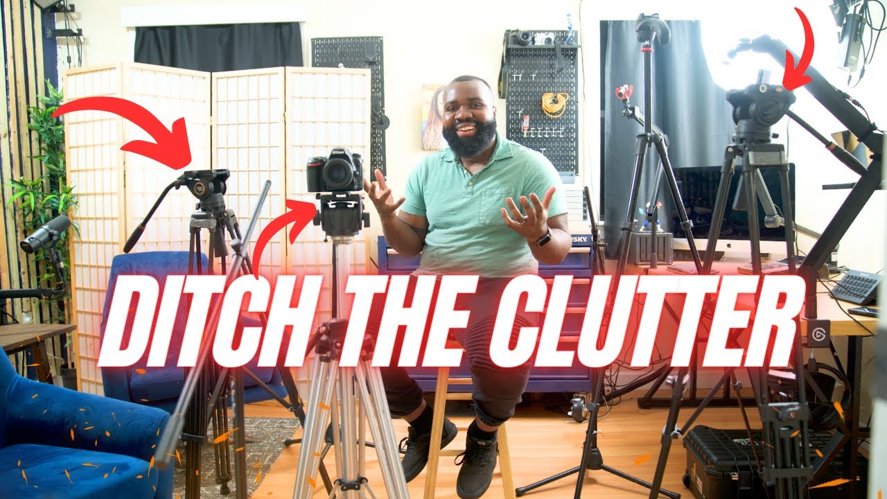 Stop Using Tripods: How I Upgraded My Studio with Elgato Wave Arms - YouTube