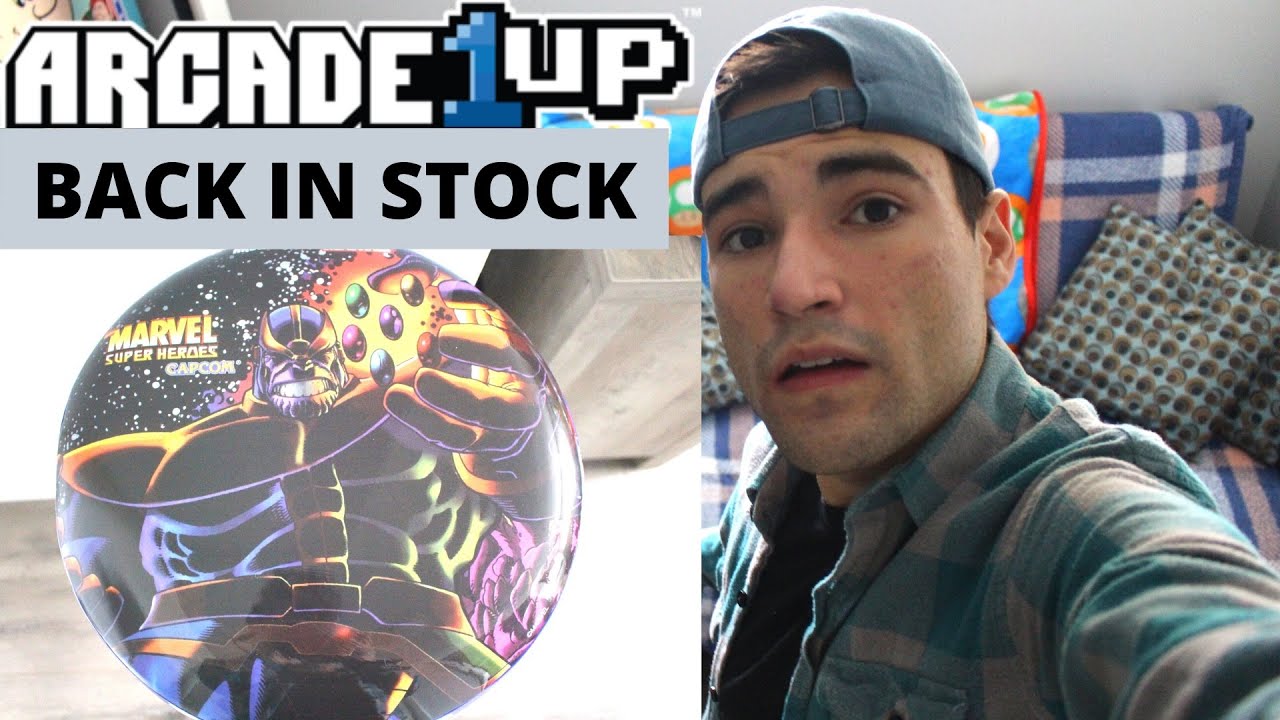 ARCADE1UP MARVEL SUPER HEROES STOOL NOW IN STOCK - YouTube