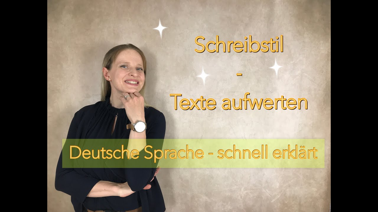 Der Schreibstil - Texte mit grammatikalischen Tricks aufwerten B2/C1 ...