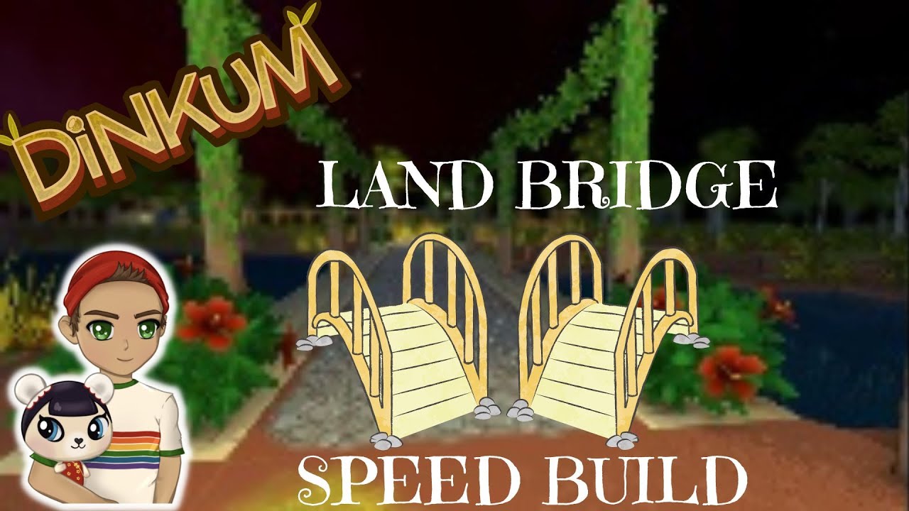 🔴LAND BRIDGE SPEED BUILD~DINKUM~ - YouTube