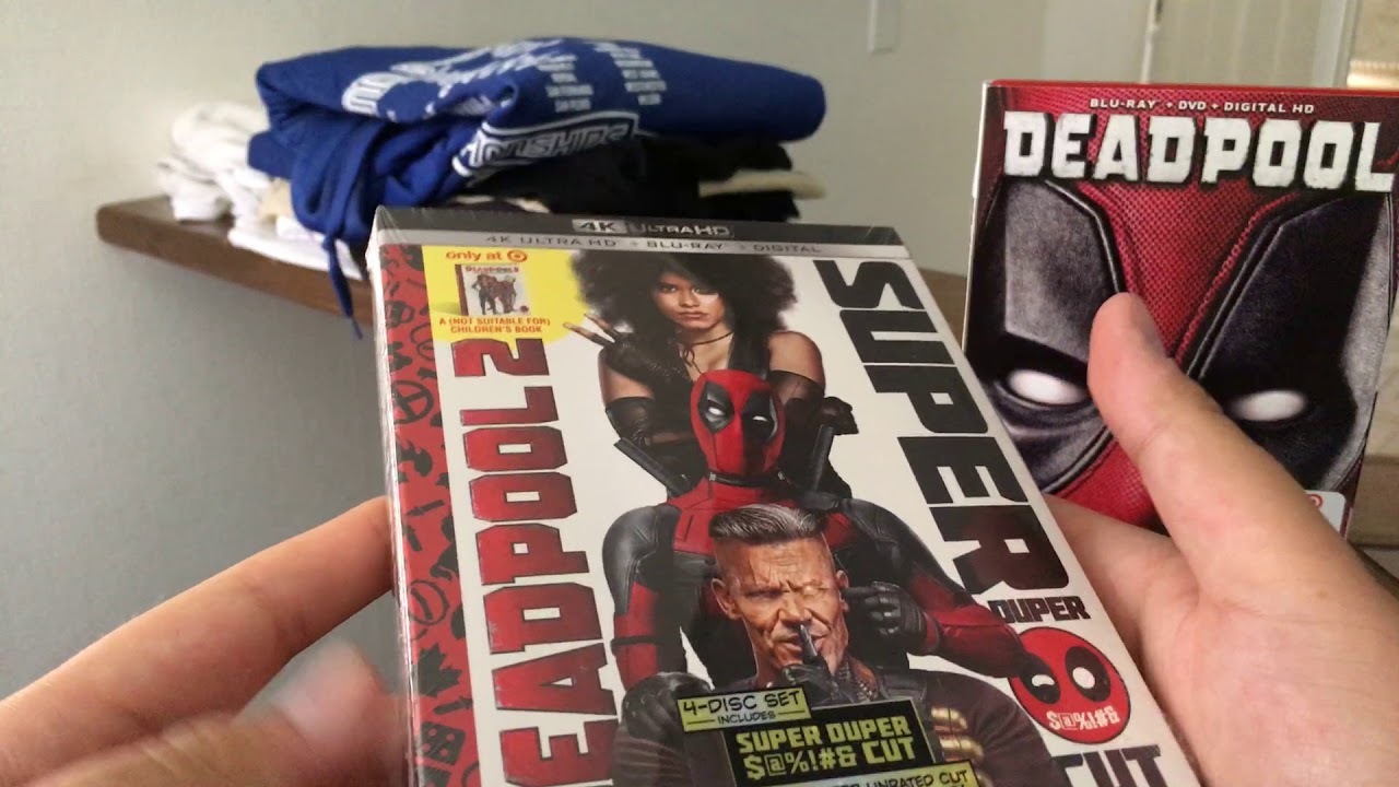 Deadpool 2 Blu-ray unboxing (target exclusive!) - YouTube