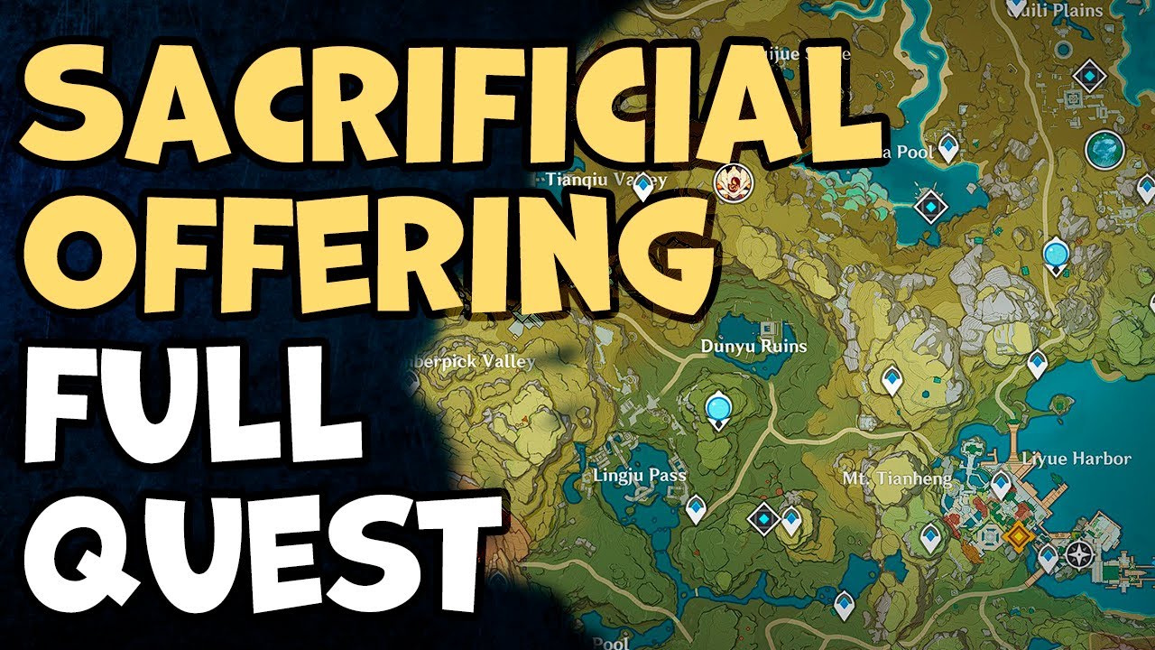 Sacrificial Offering Quest Genshin Impact - YouTube
