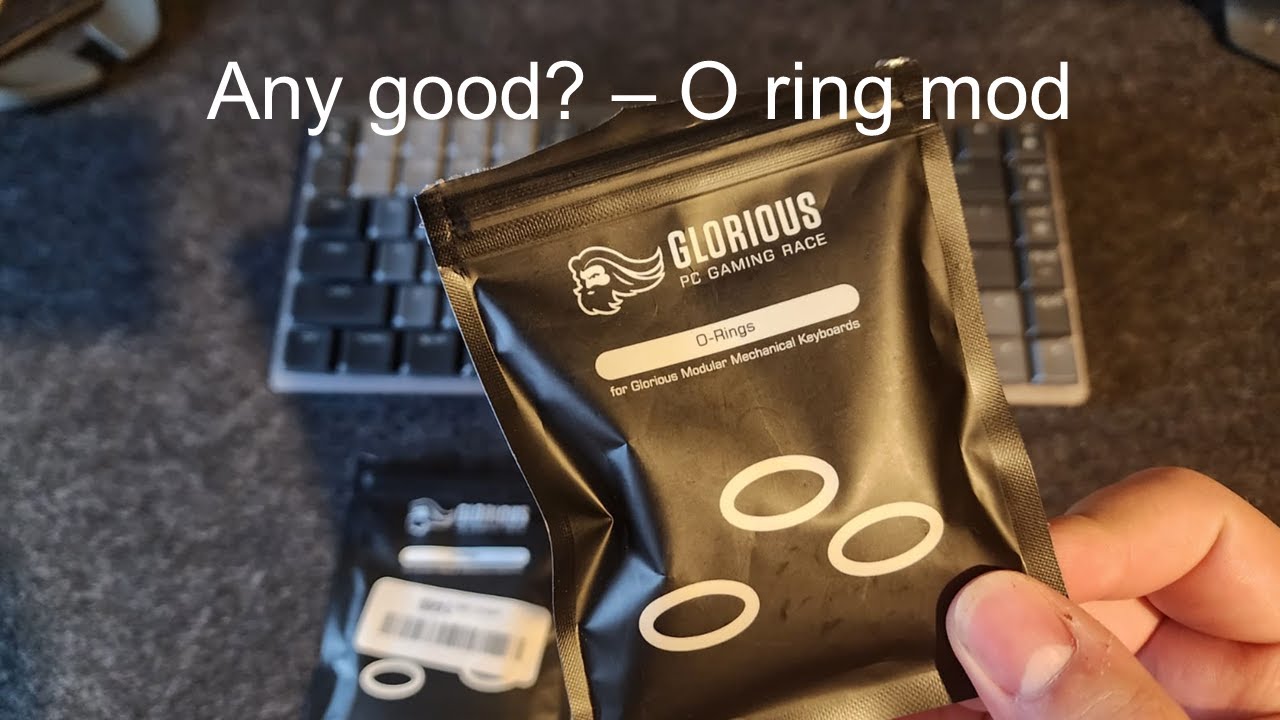 Is the Rubber O Ring keyboard mod any good? - YouTube