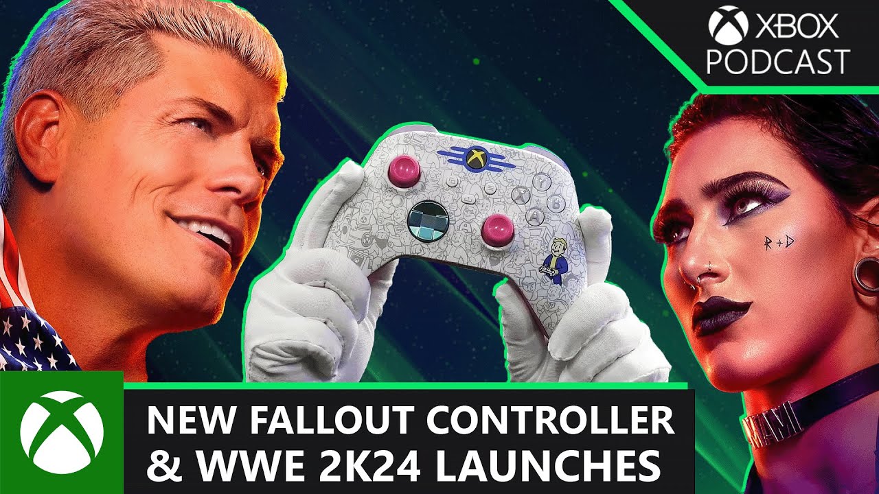Unboxing the New Fallout Xbox Controller and WWE 2K24 | Official Xbox ...
