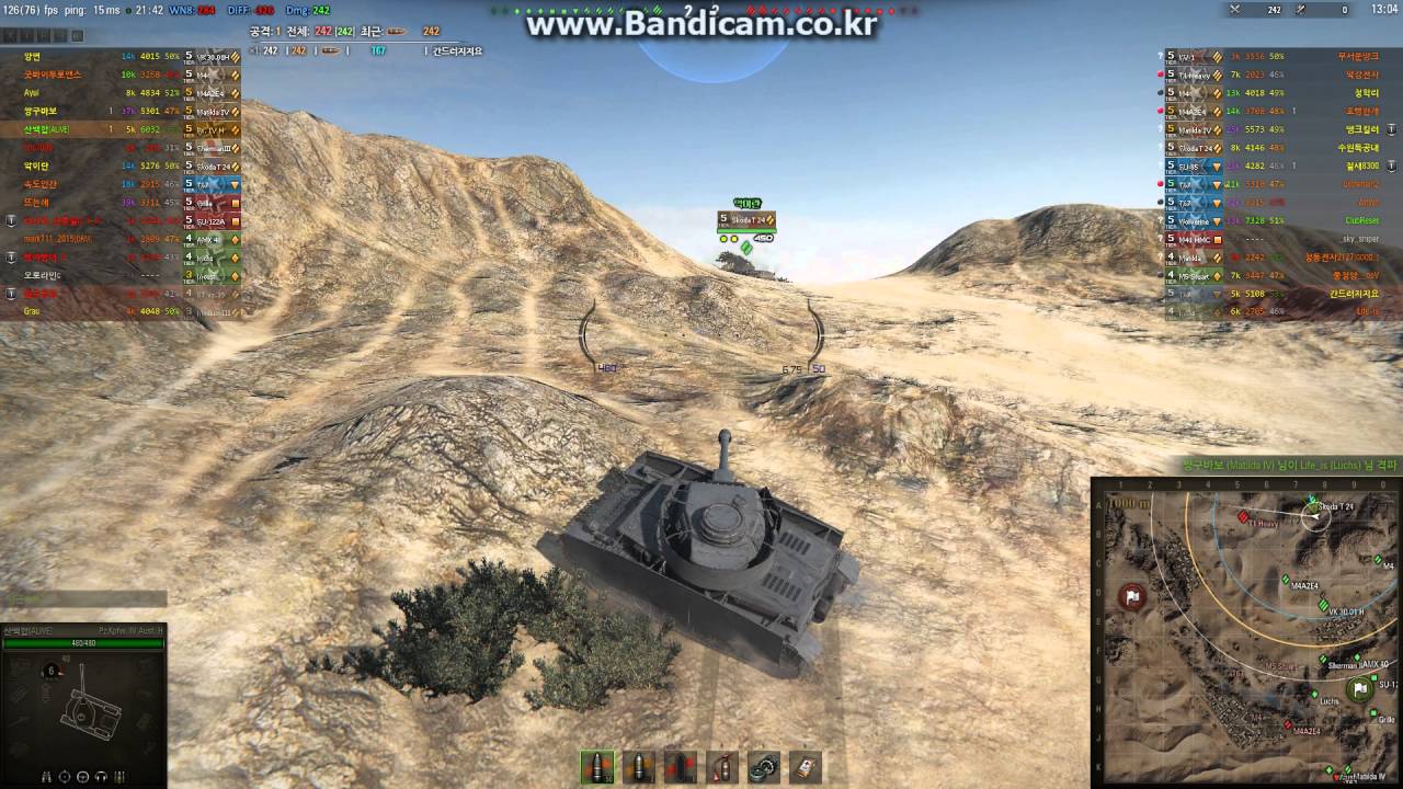 PZ4H worldoftanks 2016 04 11 21 41 34 618 - YouTube