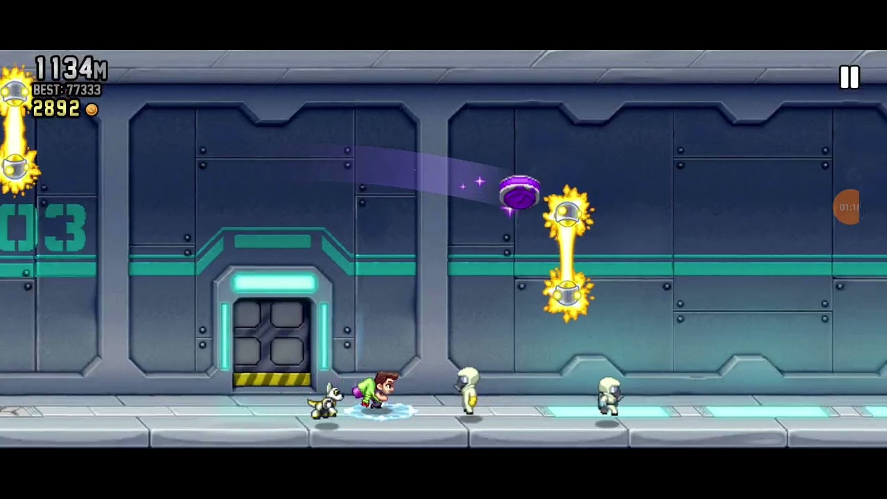 Jetpack Joyride Gameplay 137,291 - YouTube