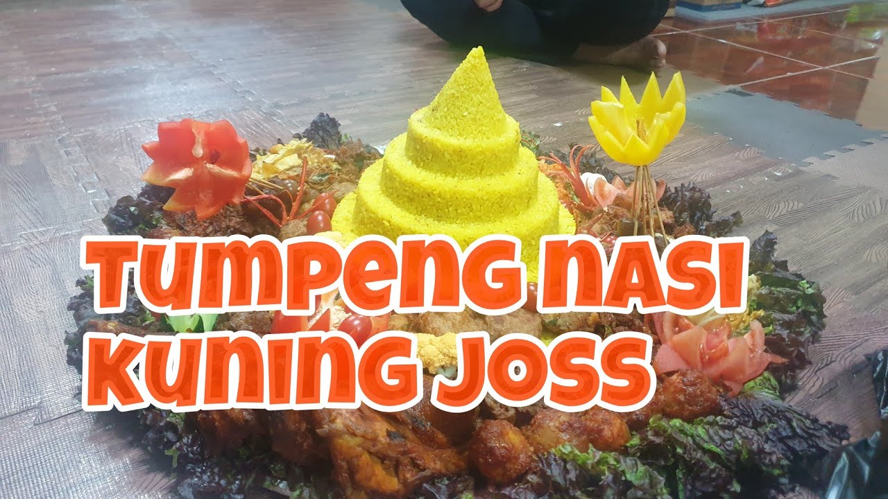 Makan tumpeng Sego kuning diMalam jum'at Pahing. - YouTube