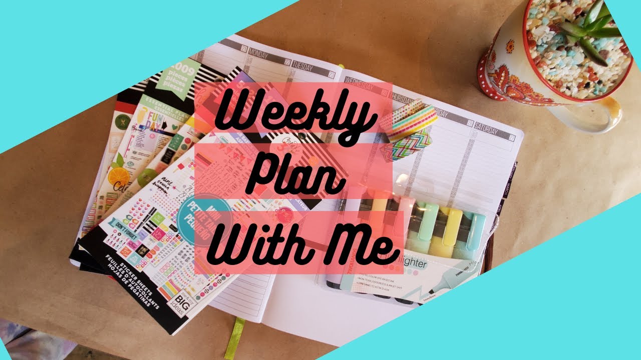 Passion Planner Weekly Plan With Me // Plan With Me 1/18/2021 ...
