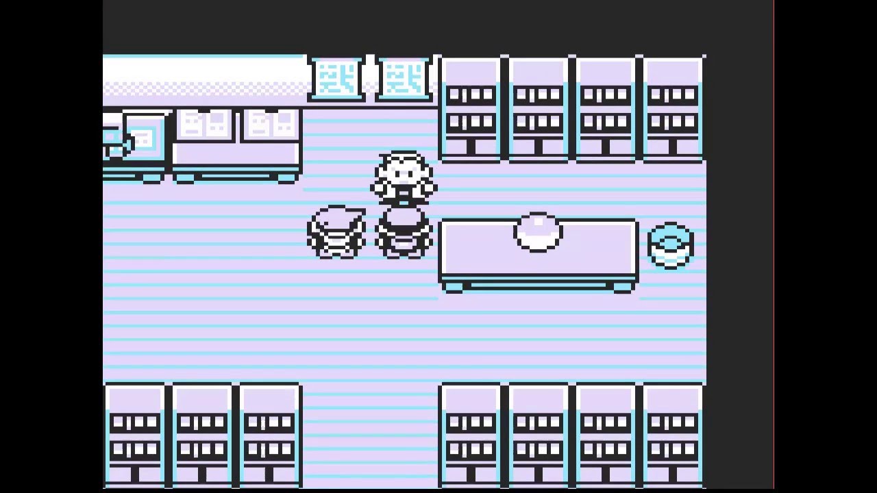"Freeze" the game in Oak 's Lab. - Pokémon Yellow Curiosity - YouTube