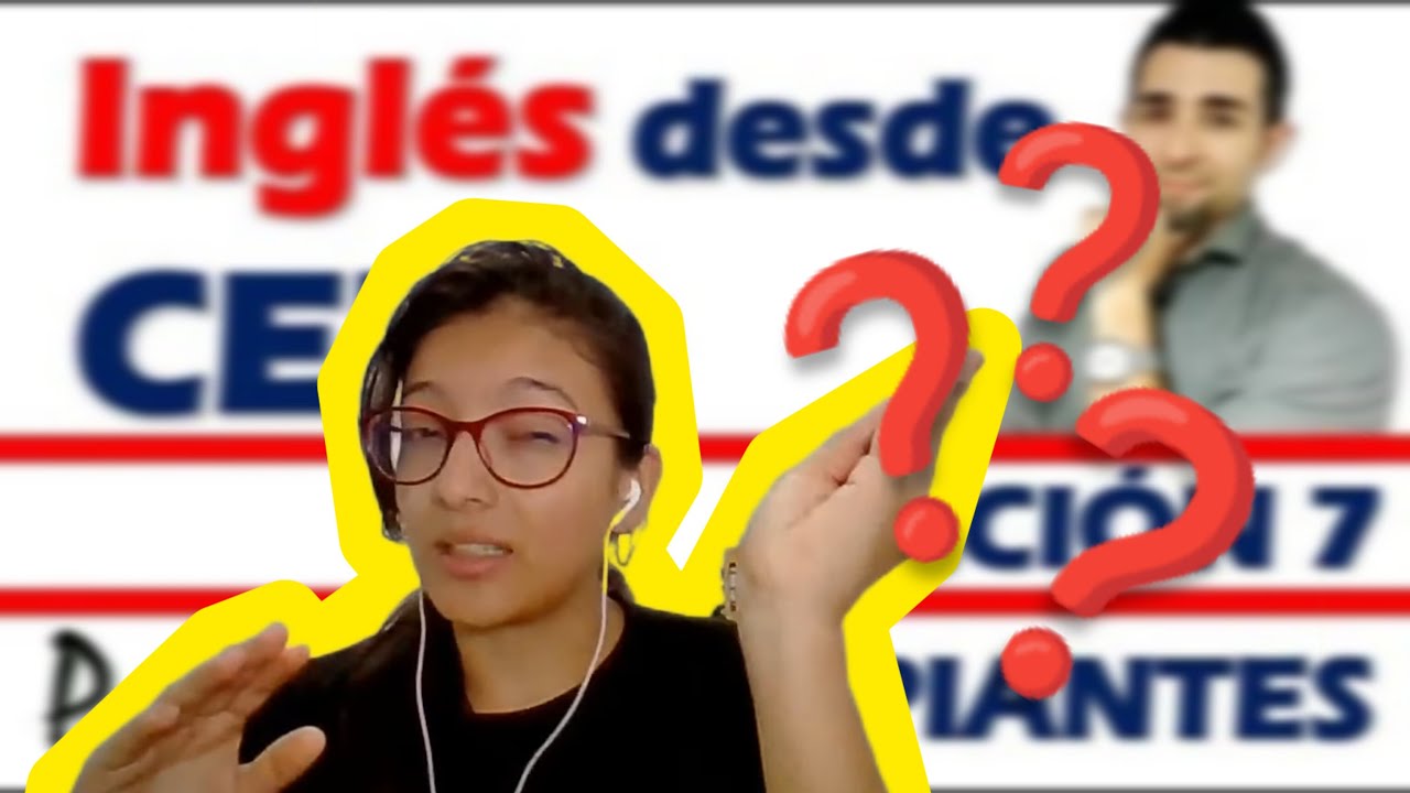 Lección 7 - Uso de Who, Why y Because con el verbo to be en presente | Curso inglés GRATIS - YouTube