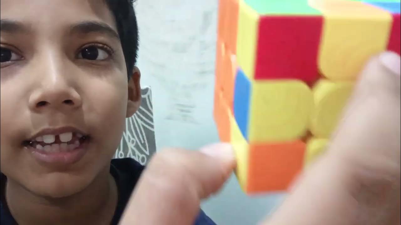 How to solve a 3x3 rubix's cube - YouTube