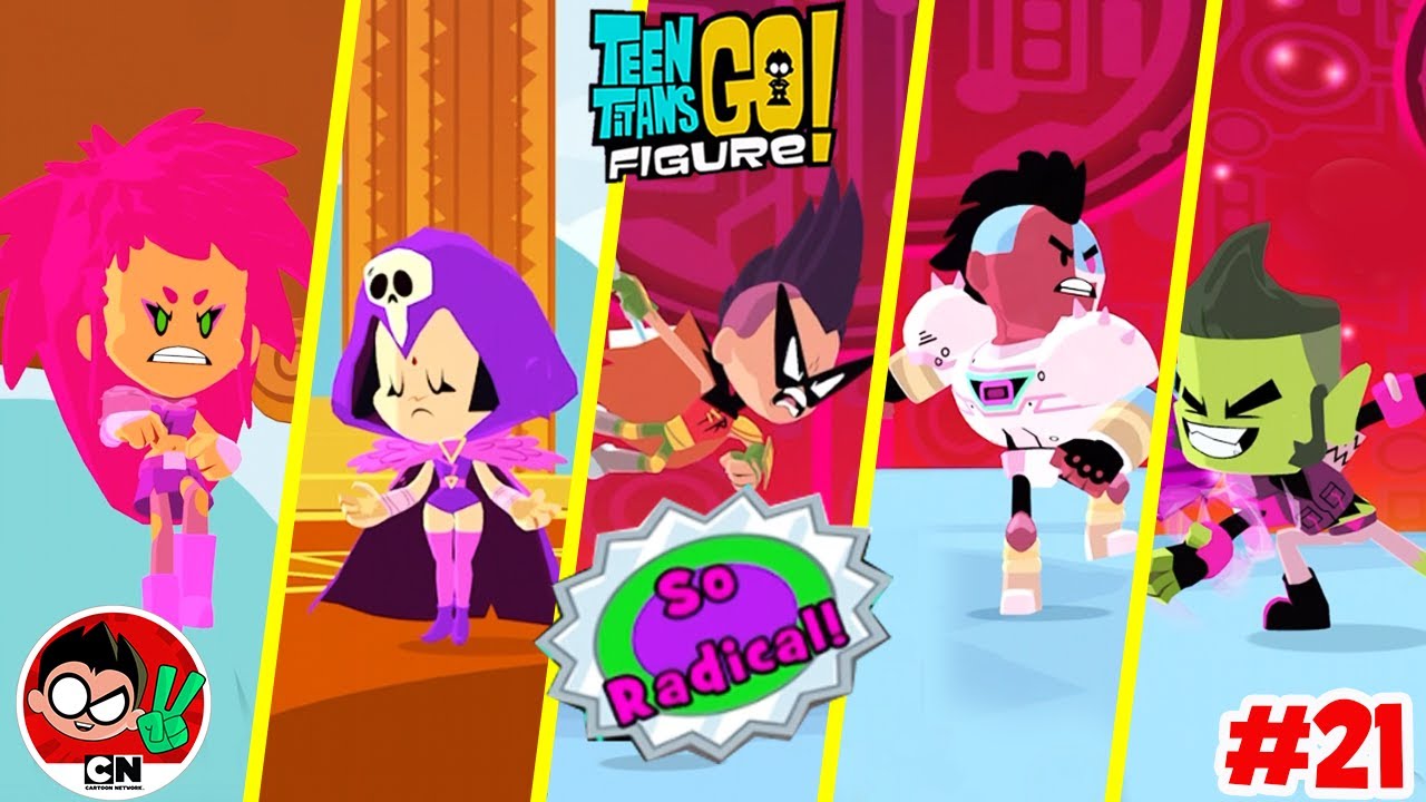 Teen Titans GO Figure! - Finally Complete All Radical Titans Thanks to ...