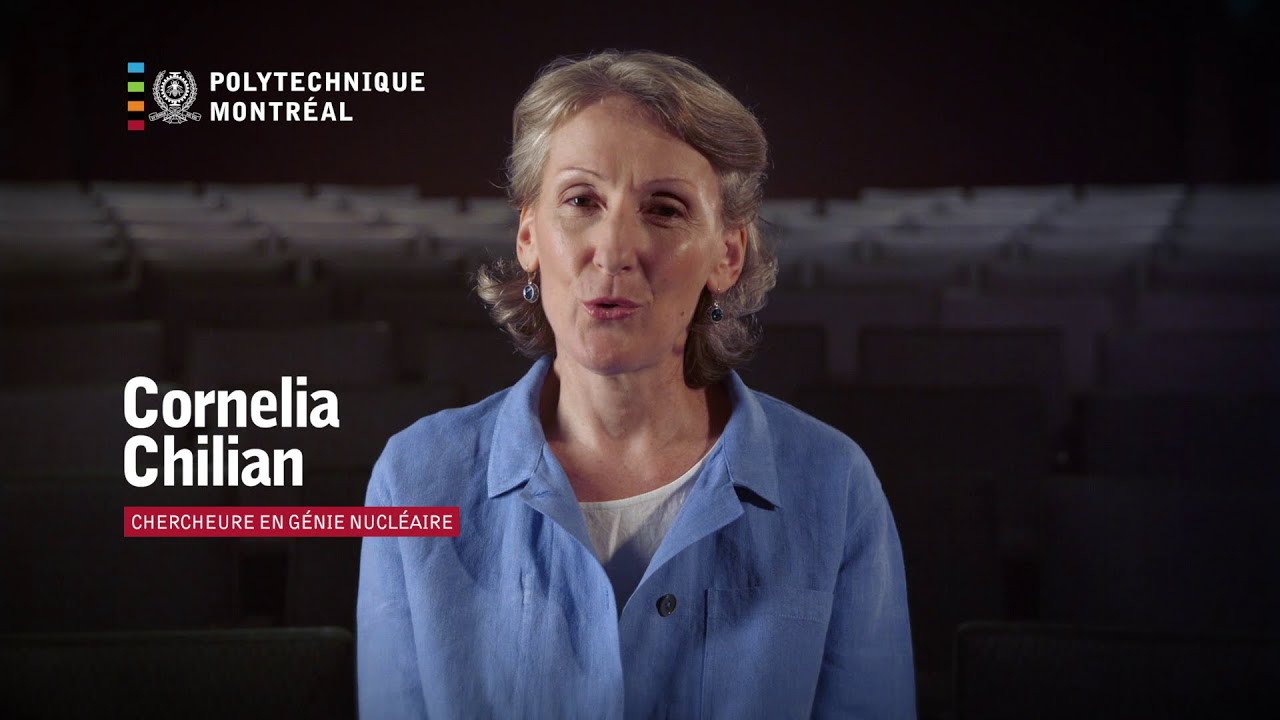 40 femmes/40 semaines | Cornelia Chilian, chercheure en génie nucléaire ...