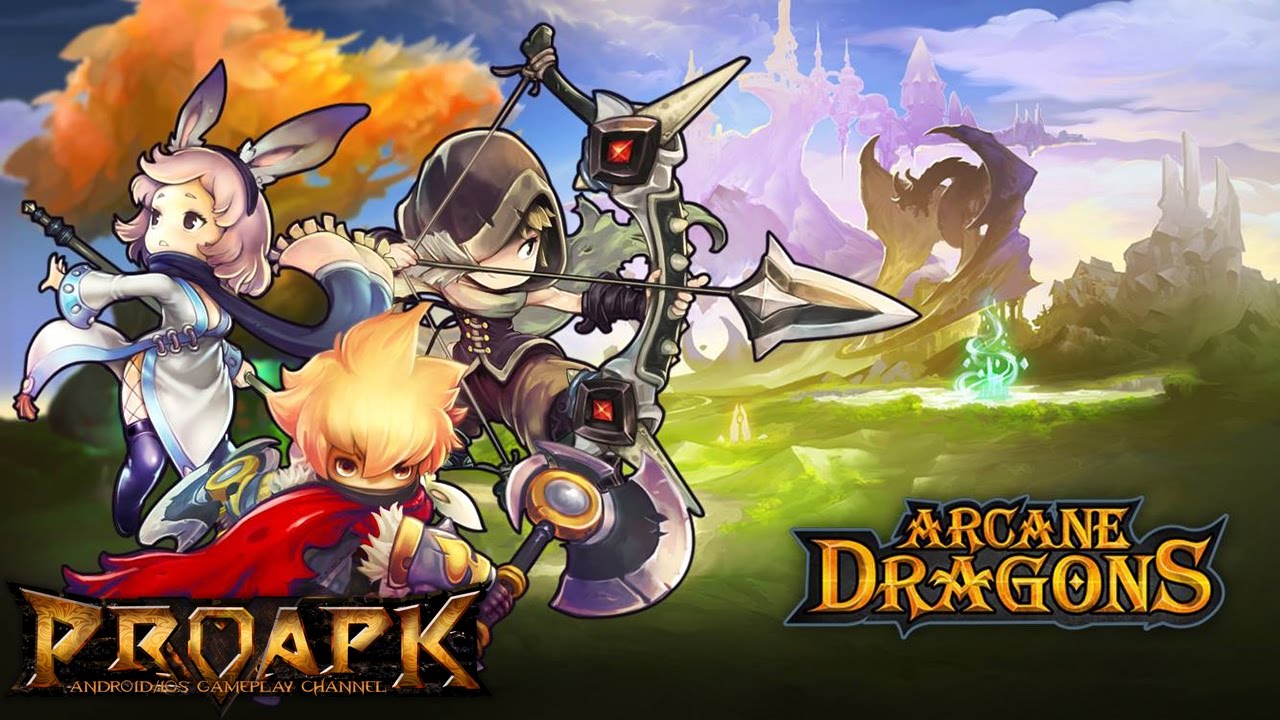 Arcane Dragons Gameplay Android / iOS - YouTube