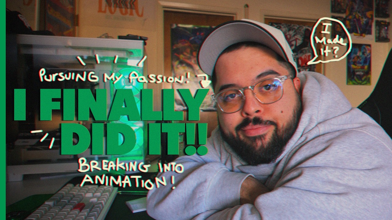 Breaking Into the Animation Industry 🌎 My Journey + Interview with a ...