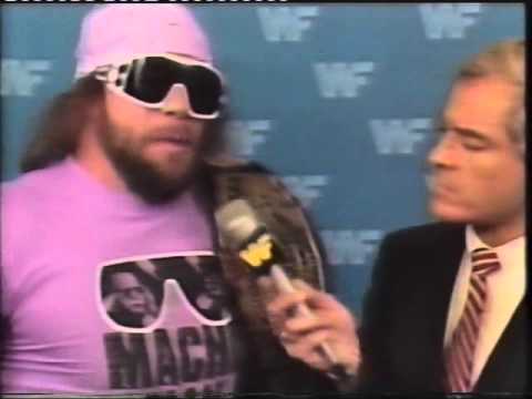 Macho Man Randy Savage Interview (01-31-1987) - YouTube