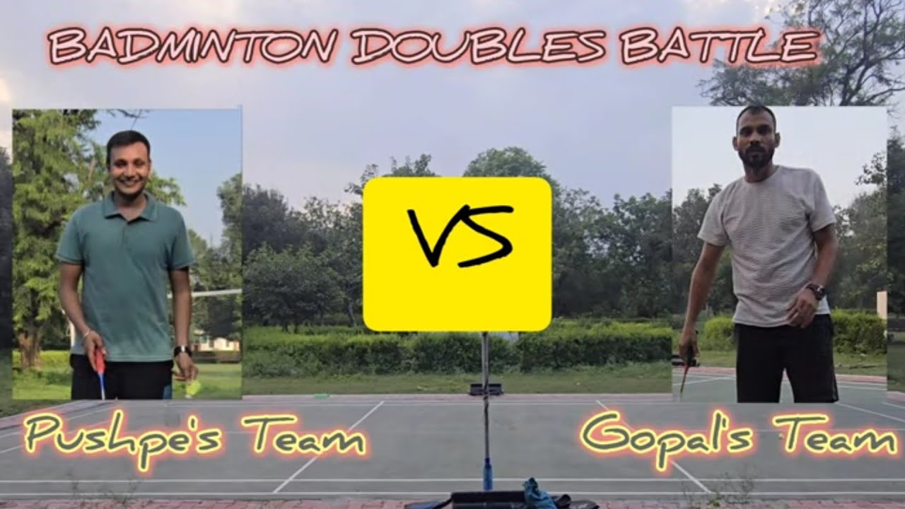 Doubles Badminton Battle 12 | Challenge to Win | Tough match ...