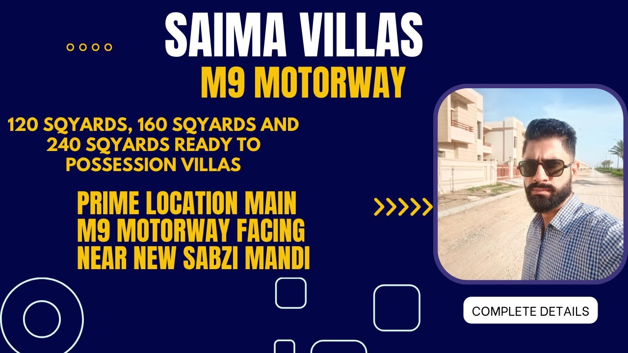 Experience Luxurious Living at Saima Villas, Karachi - YouTube