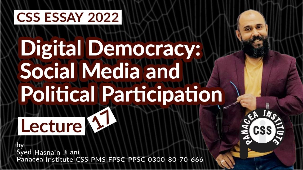 Digital Democracy: Social Media and Political Participation (CSS Essay ...