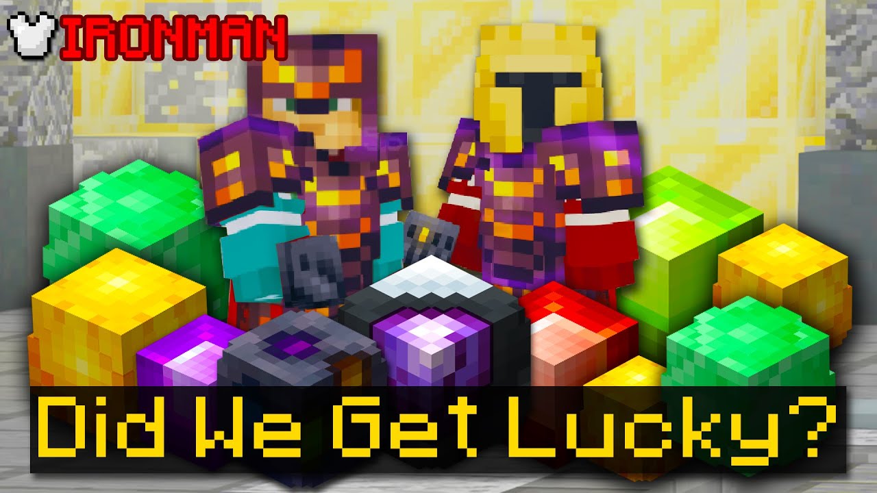 What is our LUCK? 17 nucleus runs... ( Hypixel Skyblock Ironman ) Ep144 ...
