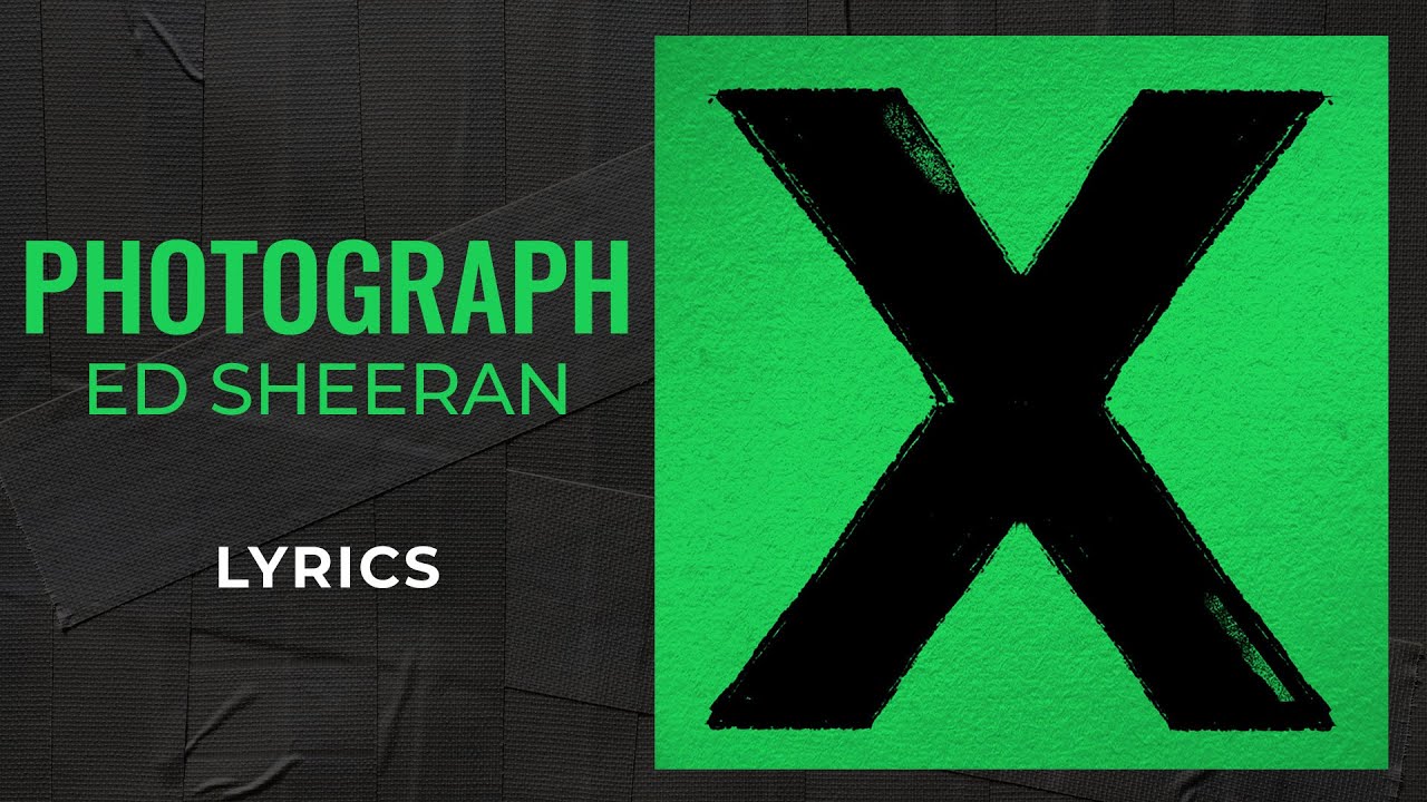 Ed Sheeran Quotes Lyrics Photograph