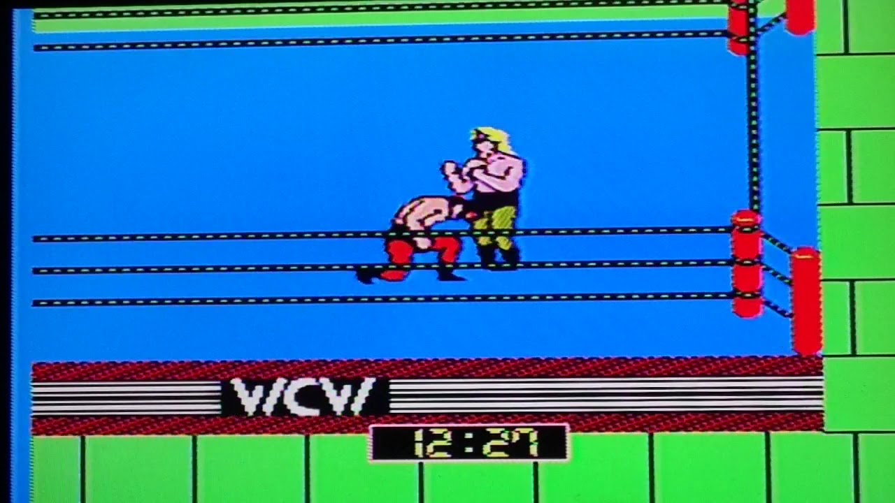 WCW World Championship Wrestling- NES - YouTube