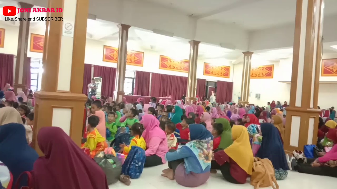 Woow luar biasa adik2 TK dan PAUD sekecamatan Lirik - Riau #Kak Joni ...