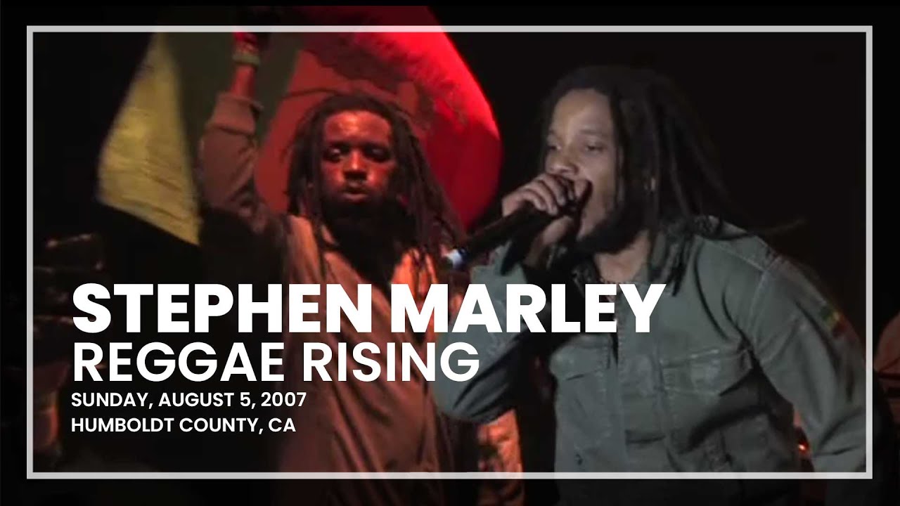 Stephen Marley - Iron Bars - Reggae Rising, Humboldt, CA (2007) - YouTube