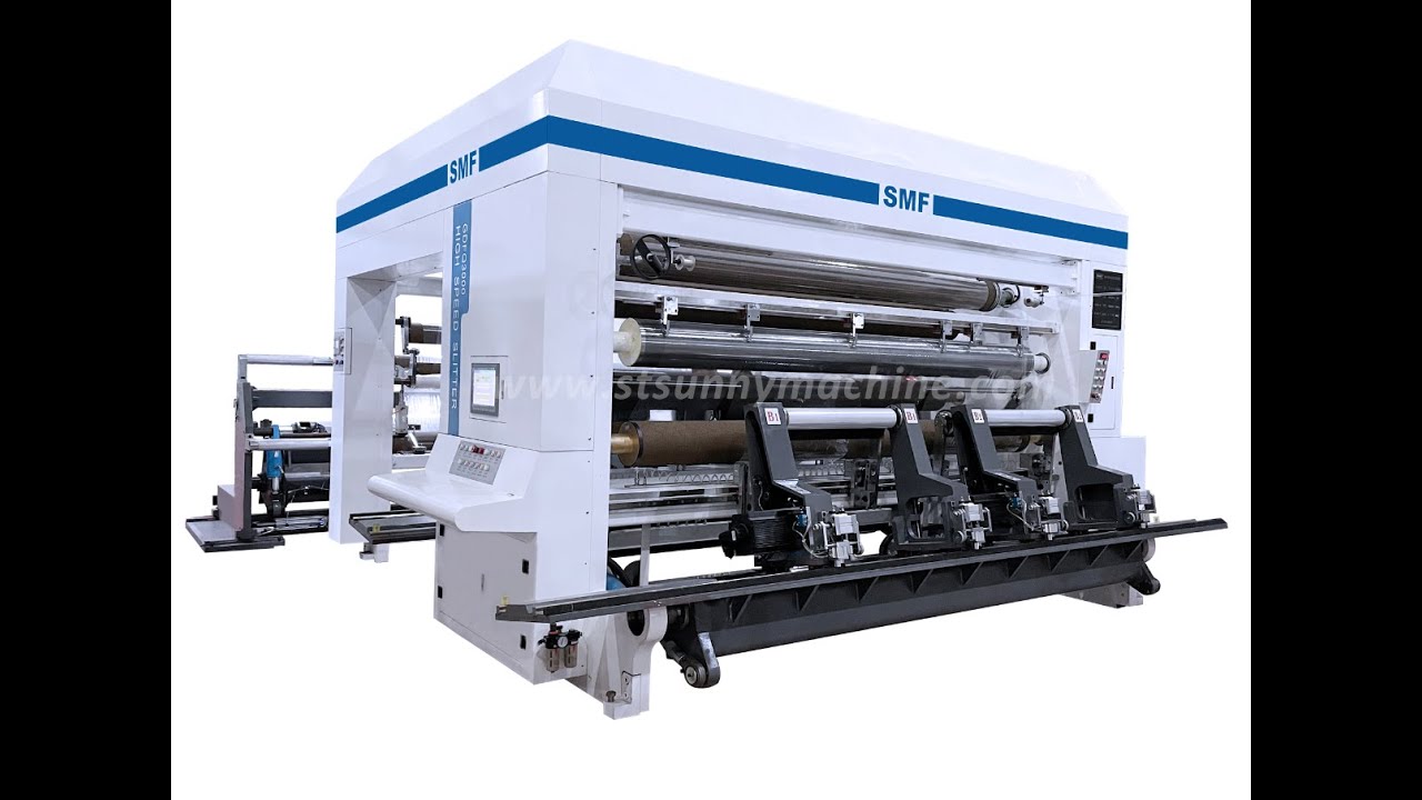 SMF primary slitter GDFQ3000 - YouTube