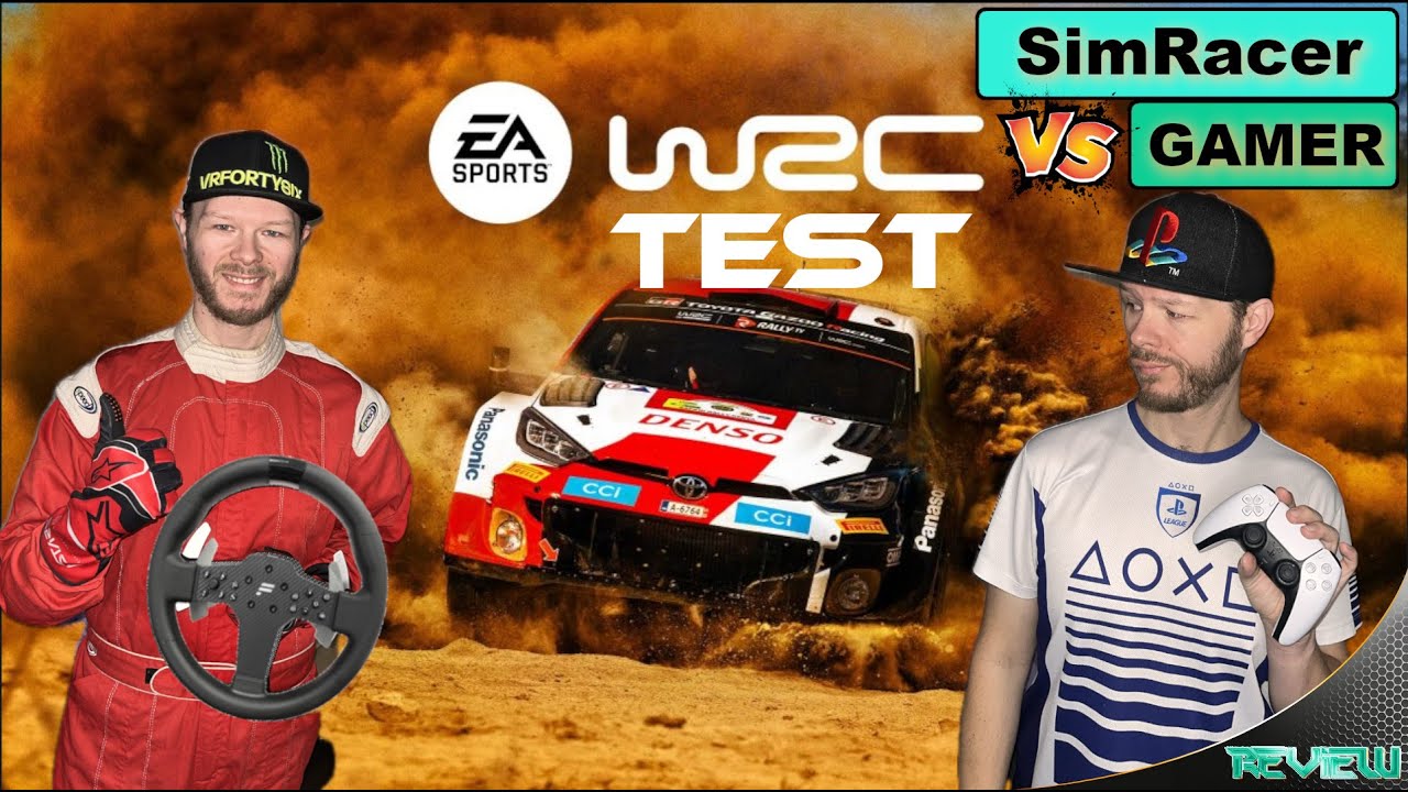 EA Sports WRC TEST (PS5) ⬡ SimRacer vs. Gamer - YouTube