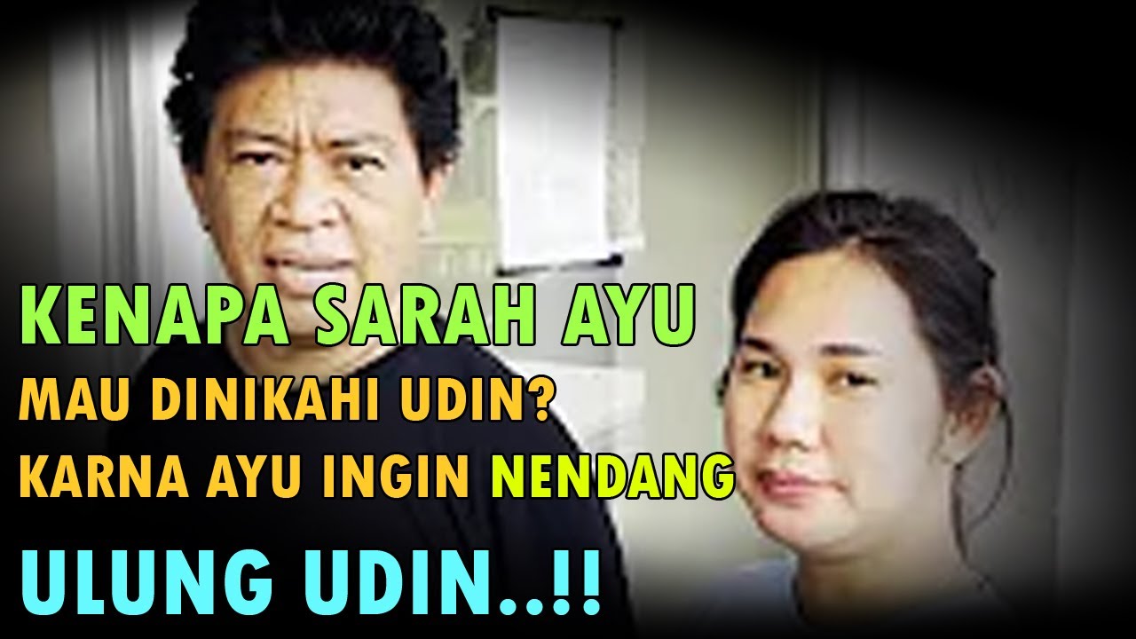 TIDAK MASUK AKAL, SARAH MAU DINIKAHI SAIFUDIN IBRAHIM HANYA UNTUK ...