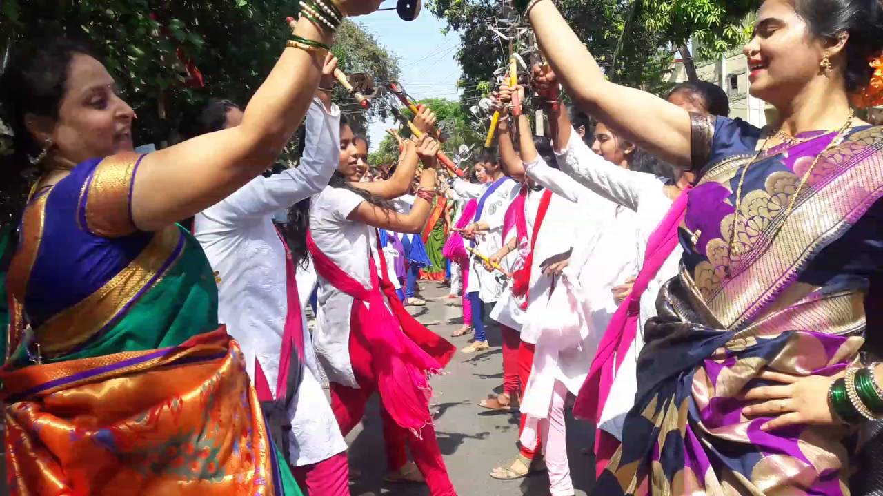 Celebrating Marathi New Year in umela gaon ( vasai) - YouTube