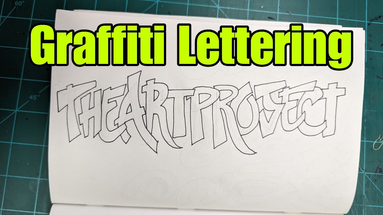 Graffiti Lettering with Dale the Airbrush Guy! - YouTube