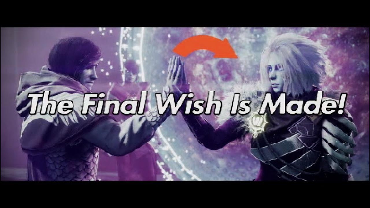 Destiny 2: Season Of The Wish | Final Wish Cutscene! - YouTube