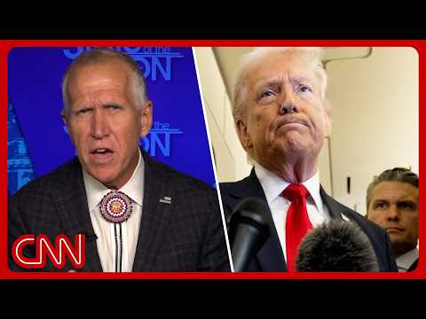 GOP senator unfiltered: Tillis picks apart Trump admin on Iran & more