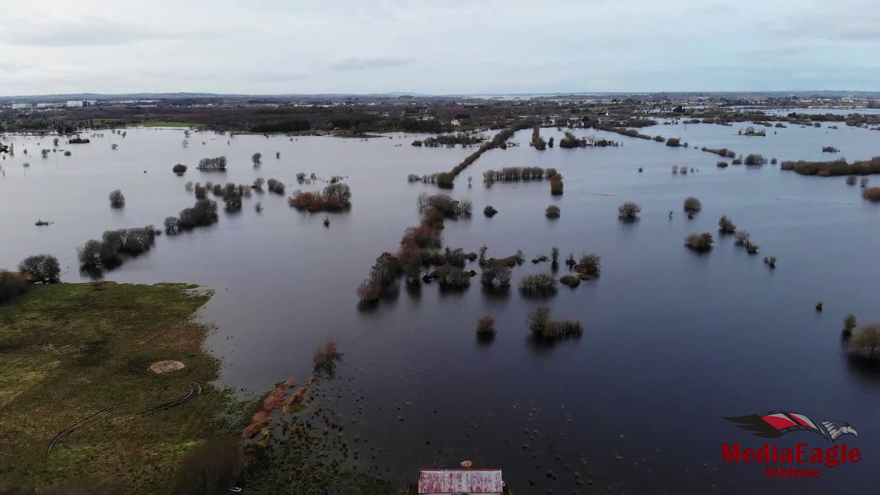 River Shannon Flooding Ireland - YouTube