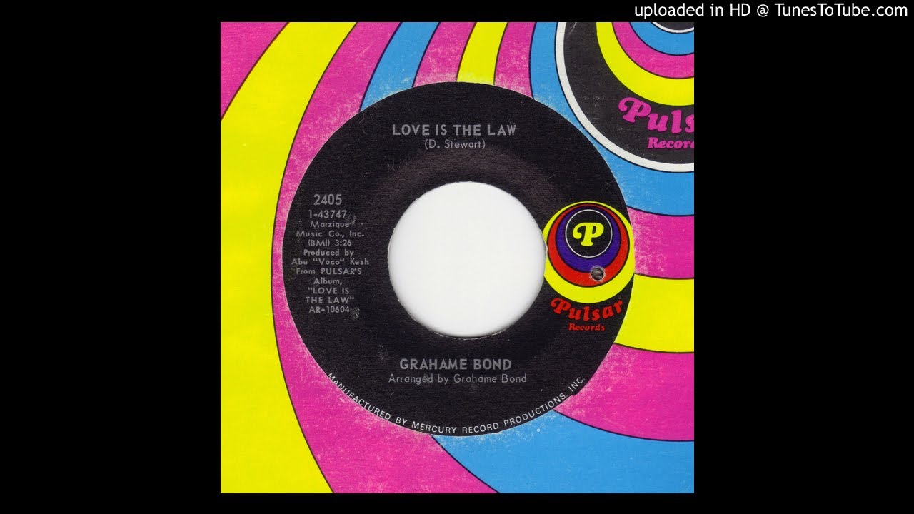 Grahame Bond - Love Is The Law (45 mix) - YouTube