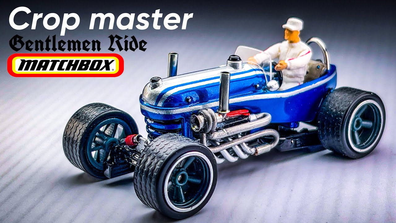Crop Master Gentlemen Ride V8 Twin Turbo Matchbox Custom - YouTube
