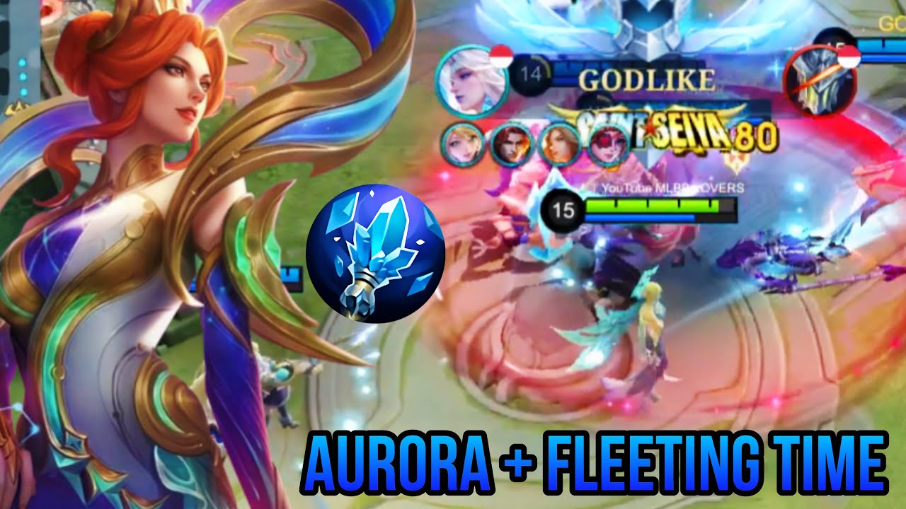 AURORA REVAMP + FLEETING TIME!! AURORA TIPS & TRICK BUILD + GAMEPLAY ...