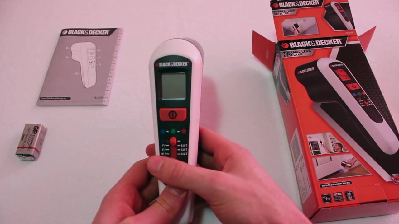 Black + Decker TLD100-XJ Thermo Detector - YouTube