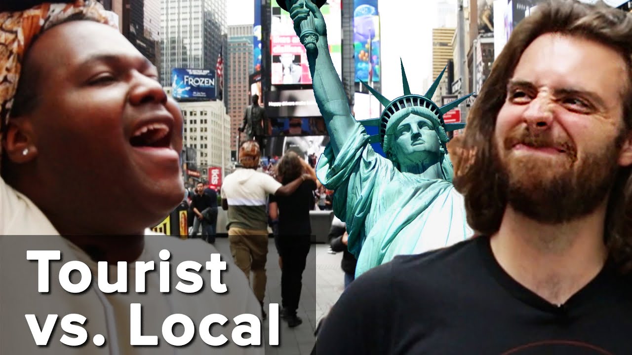 We Forced A Tourist And A Local To Go To Times Square: Tourist Vs ...