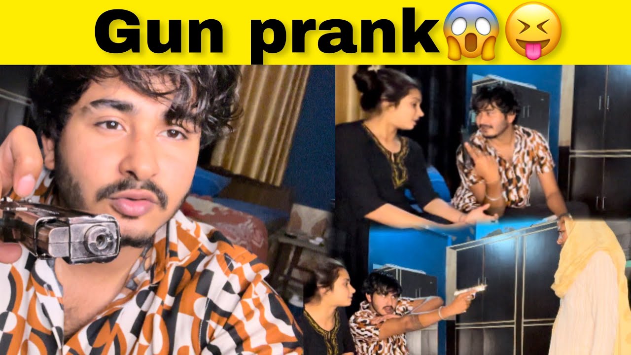 Gun Prank on Mummy 🔫🥺 - YouTube