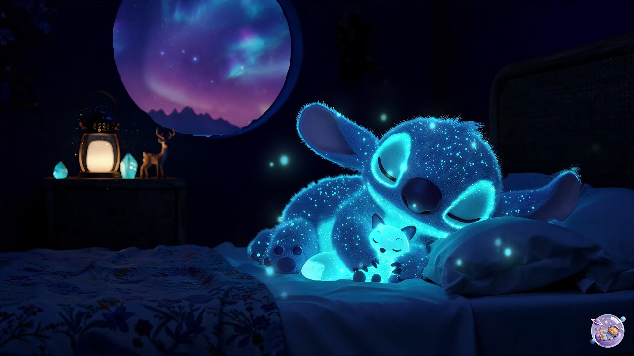 Stitch Moonlight Lullaby 🌌 Deep Sleep Music | Sleep Instantly ...