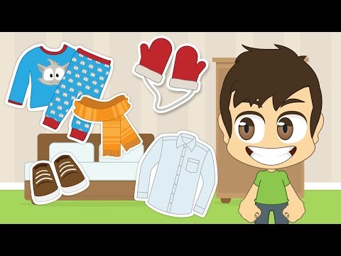 Learn Clothes in Arabic for Kids - تعلم اسماء الملابس باللغة العربية للأطفال