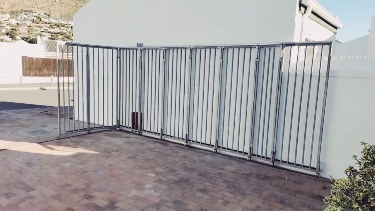 Corner Sliding Gate Fish Hoek - YouTube