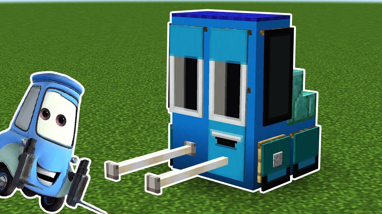 HOW TO MAKE A GUIDO CARS IN MINECRAFT - YouTube