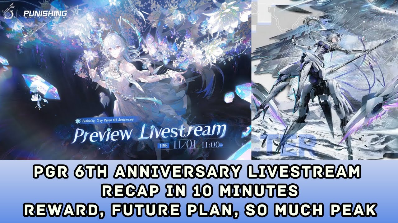 PGR 6th Anniversary Livestream Recap in 10 Minutes | Reward, Future ...