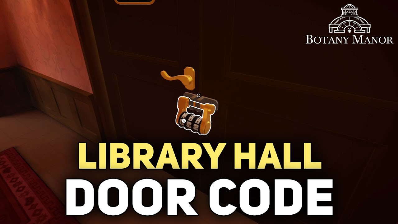 How To Open The Library Hall Combination Lock - Botany Manor - YouTube
