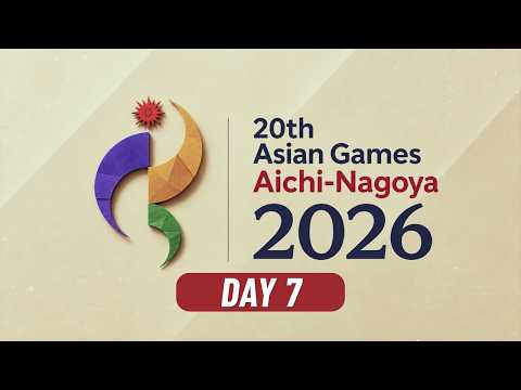 LIVE - Day 7 - 20th Asian Games Aichi-Nagoya 2026 | Doordarshan Sports